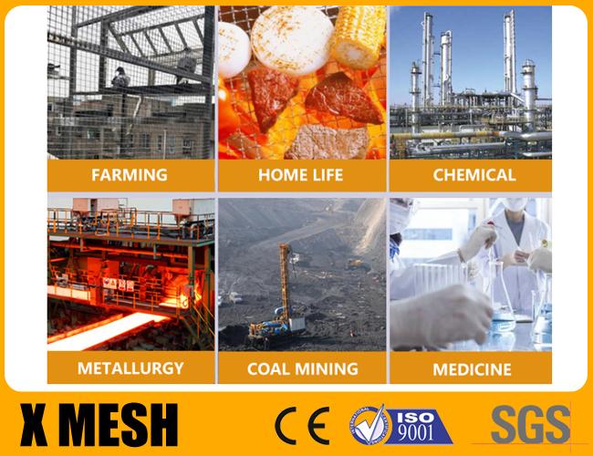 รูม้วนลวดตาข่ายสแตนเลส 75 มม. ASTM A853